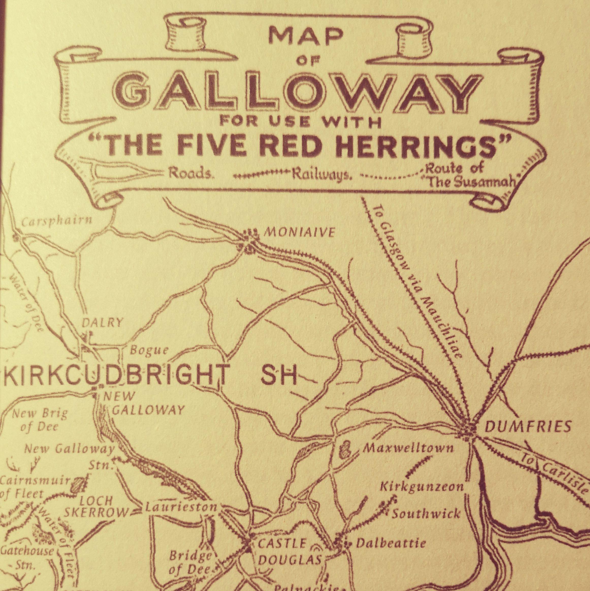 The Five Red Herrings revisited - Wigtown Book Festival
